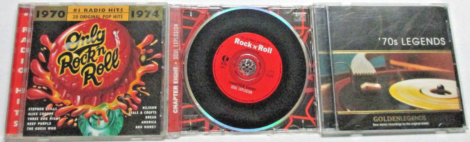 SOUL EXPLOSION CHAPTER 8,ONLY ROCK N ROLL 20 POP HITS 1970-74,70s ...