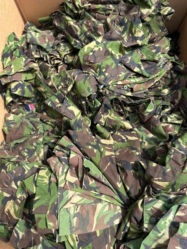 10 x British Army DPM Combat Jacket - Bulk Surplus Job Lot Camo Shirt ...