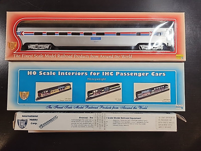 IHC#48002 AMTRAK DINNER +INTERIOR KIT+LIGHTING KIT BUNDLE | eBay