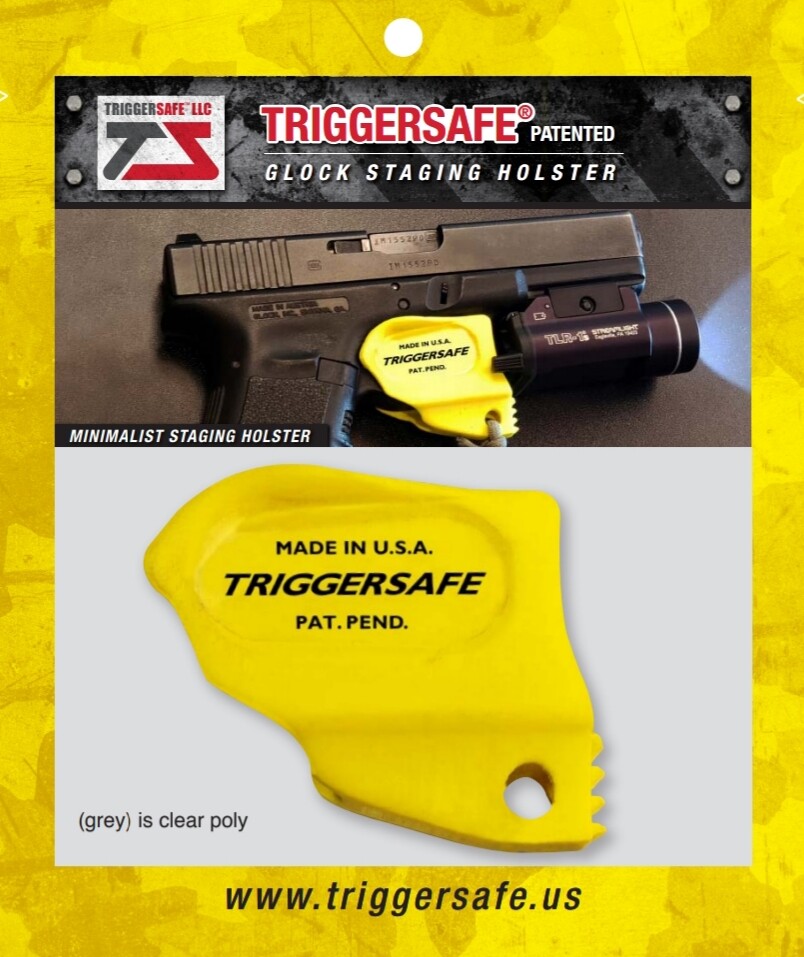 TriggerSafe - Trigger Safety Cover Guard - Compatible with Glock ...