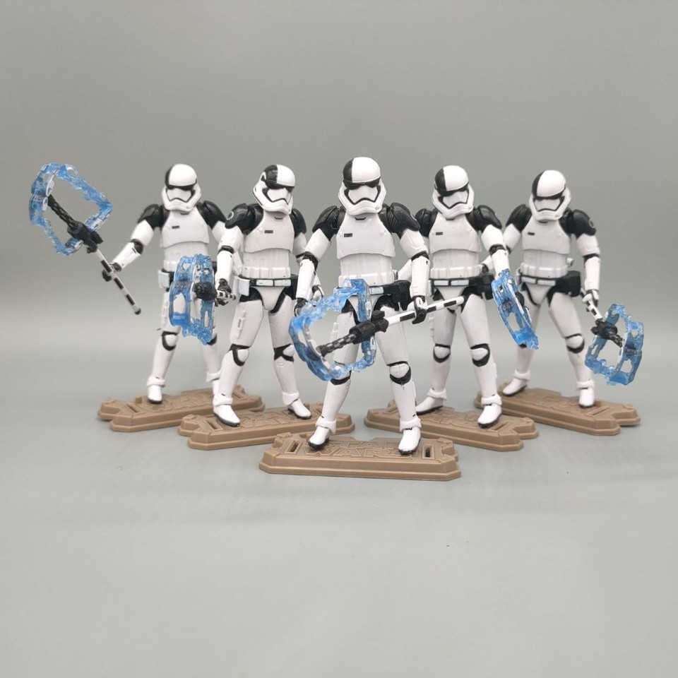 Lot of 5 Star Wars 501st 442nd Utapau Shock Razor BMF Clone Trooper 3. ...