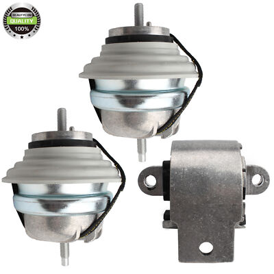 Engine Motor Mount Trans L + R C2D16622 Set of 3 for Jaguar XF XJ 3.0 ...