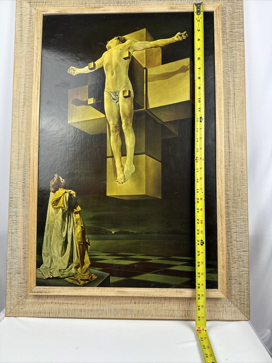 Crucifixion Corpus Hypercubus Salvador Dali Salvador Dali's
