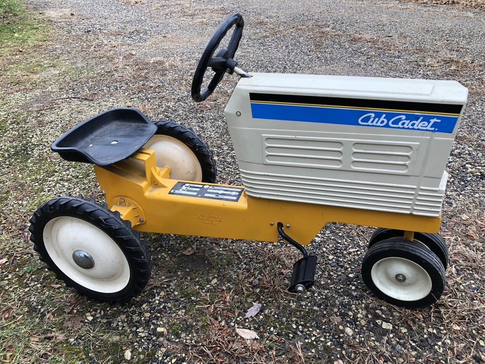 Rare Vintage Cub Cadet Metal Pedal Tractor Toy | eBay