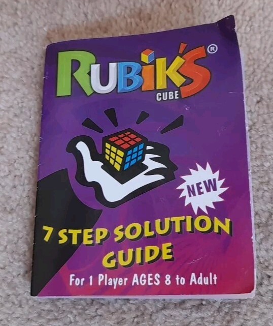 Rubiks Cube 7 Step Solution Guide