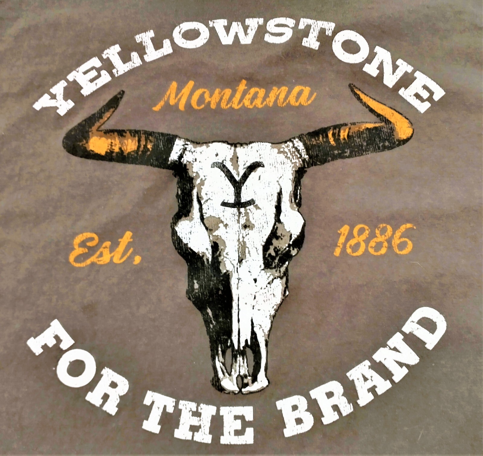 Yellowstone Gray Dutton Ranch "For The Brand" Short S… - Gem