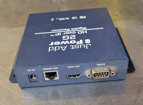 Just Add Power 2G HD over IP Gigabit Receiver | eBay