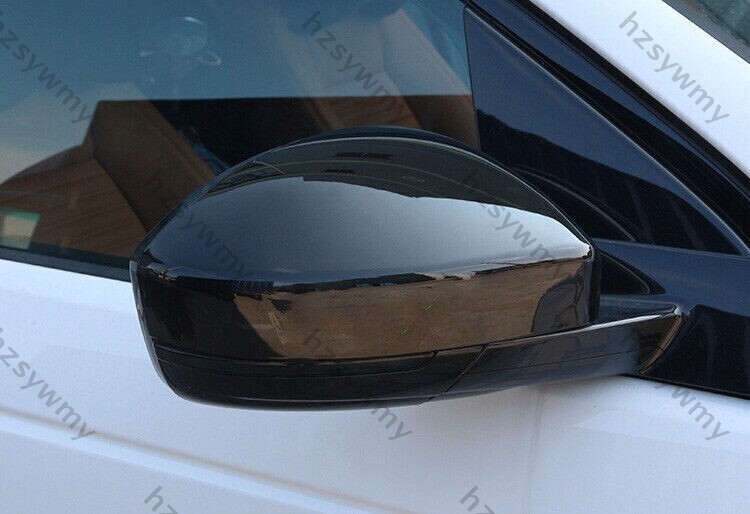 Gloss Black Rear View Mirror Cap Cover Trim For Range Rover Velar 2018 ...