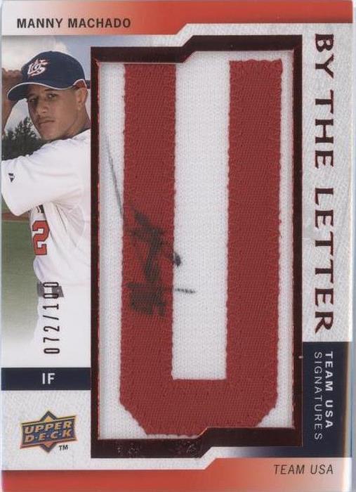 2009 Upper Deck Signature Stars - USA by the Letter Signatures Manny ...