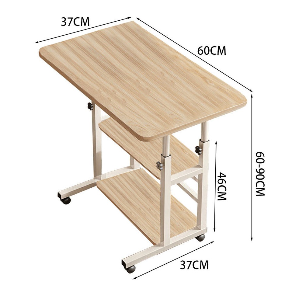 Laptop Over Bed Table Tray Mobility Aid Chair Computer PC Desk ...