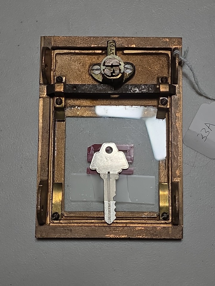 Yale & Towne Lock DOC Canada Post Office Box Door Circa 1890 | eBay