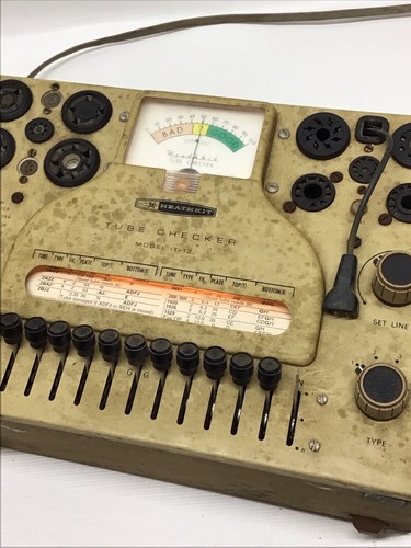 Vintage Heathkit Tube Checker Model IT-17 Vacuum Electron Tester | eBay