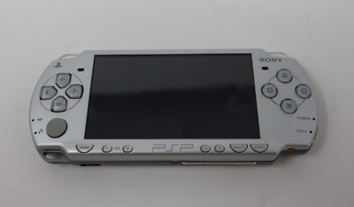 Sony PSP 2001 Slim Launch Edition Handheld System - Silver w/ hard case ...