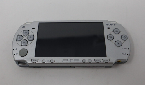 Sony PSP 2001 Slim Launch Edition Handheld System - Silver w/ hard case ...