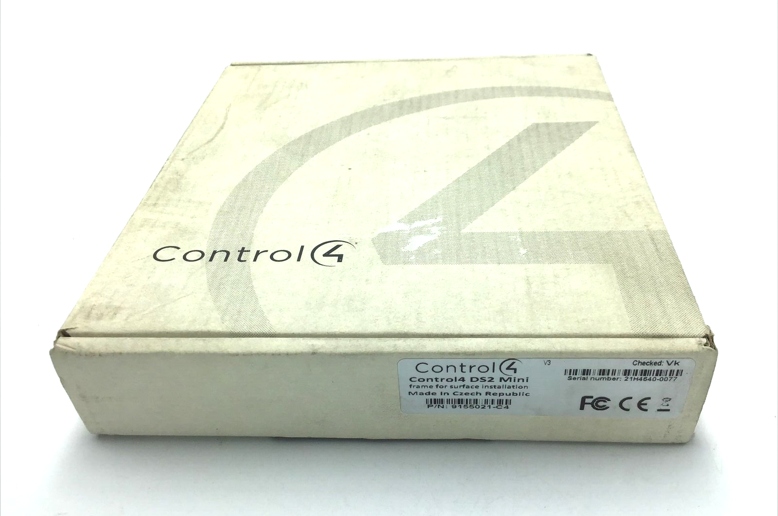 Control4 DS2 Mini Door Station Frame For Surface Installation (Brushed ...