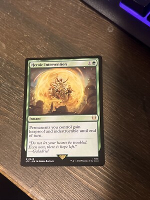 MTG - Heroic Intervention - LOTR Commander - Near Mint NM | eBay