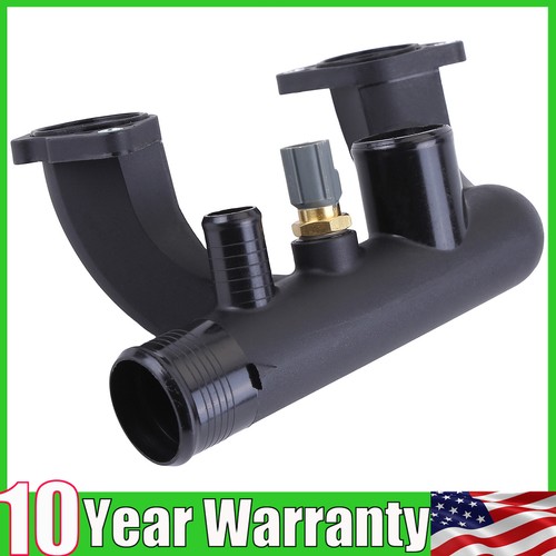 LNA1600AA For Jaguar Vanden Plas XJ8 XK8 Thermostat Cover Outlet Pipe w ...