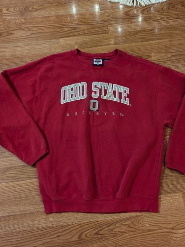 Ohio State University Buckeyes Sweatshirt Homage Crew Neck Long Sleeve ...