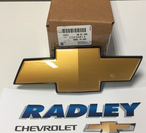 OEM GENUINE GM 07-13 Avalanche Tahoe Suburban Grille Bowtie 22830014 ...