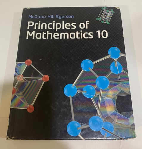 Principles of Mathematics 10 Exercise and Homework Book Paperback ...