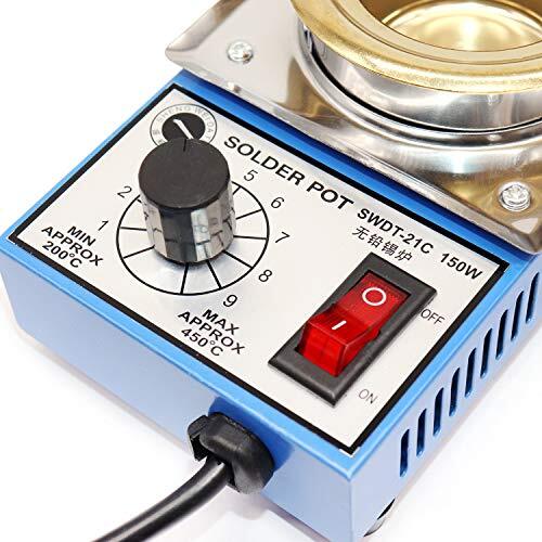 50mm 110v 150w Leadfree Solder Pot With 500g Capactity & Bga Solder ...