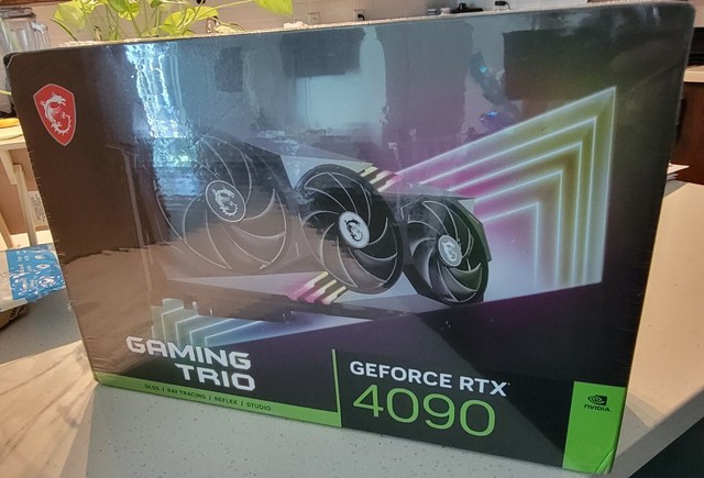 MSI GeForce RTX 4090 GAMING TRIO 24GB GDDR6X Graphics Card for sale ...