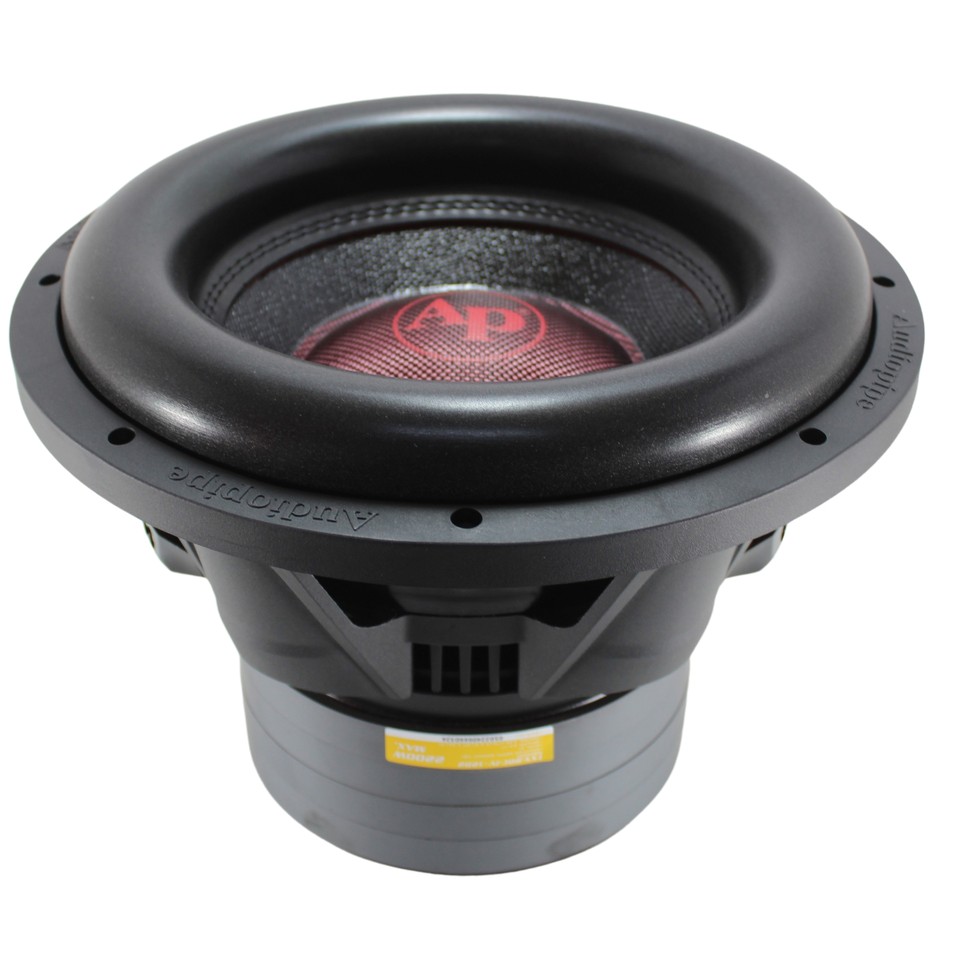 Audiopipe 12" Dual Voice Coil 2 Ohm 1100 Watt RMS Quad Stacked Magnet ...