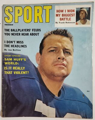 SPORT MAGAZINE - SAM HUFF - DECEMBER 1961 | eBay