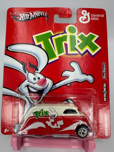 Hot Wheels Trix DECO DELIVERY Red White General Mills 2011 Mattel NEW ...