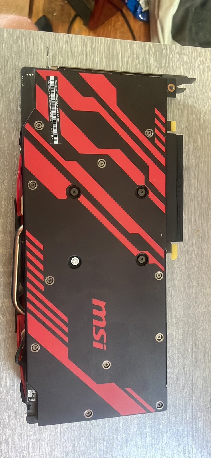MSI AMD Radeon RX 580 ARMOR MK2 OC 8GB GDDR5 Graphics Card for sale ...