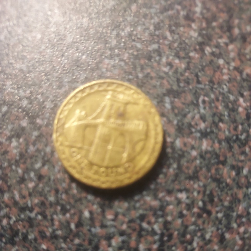 UK £1 One Pound Menai Bridge 2005 CIRCULATED COIN | eBay UK
