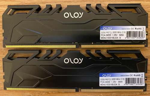 OLOY - 32GB (2 x 16GB) 288-Pin SDRAM DDR4 3000 (PC4 24000) Desktop ...