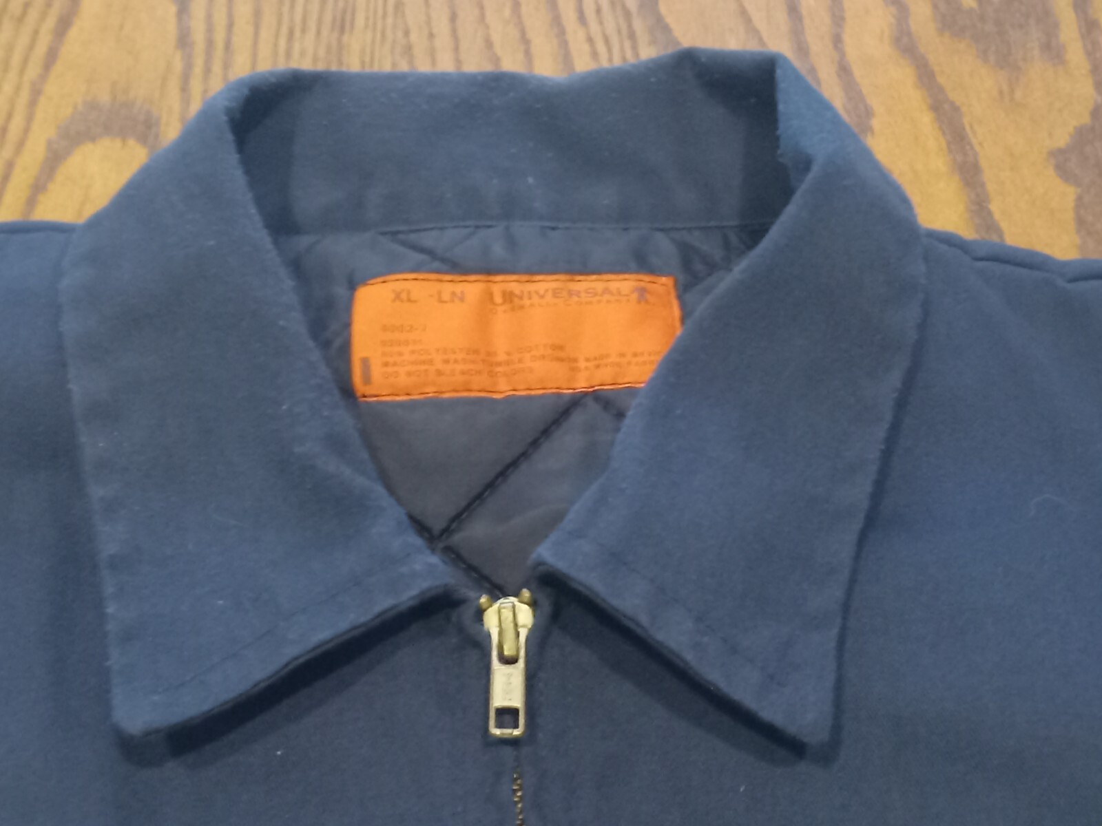 XL -Long Universal Overall Chicago Eisenhower Navy In… - Gem