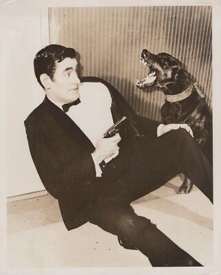 John Vivyan in Mr. Lucky (1959) 🎬⭐ Original Vintage Handsome Photo K ...