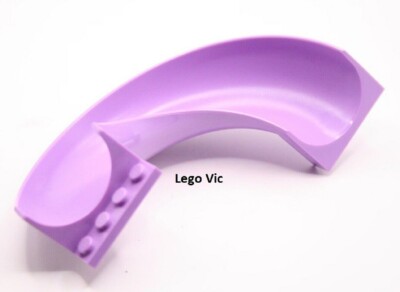 Lego 11267 Slide Yellow Toboggan Md Lavender Friends 41038 Castle 10668 ...