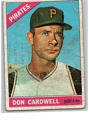1966 Topps Baseball Card Single - #235 Don Cardwell | eBay