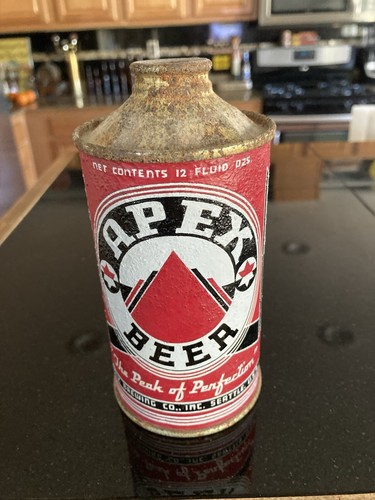 Apex Cone Top Beer Can Restored | eBay