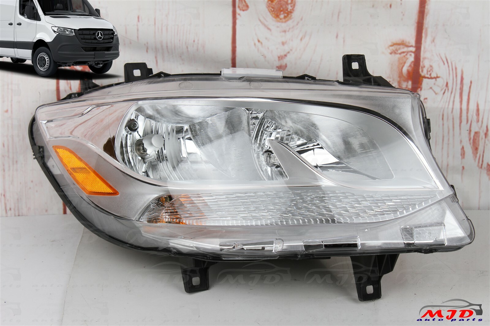 FOR MERCEDES SPRINTER W907 2019-2024 RIGHT PASSENGER SIDE HALOGEN ...
