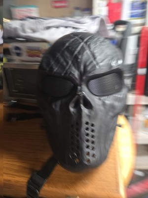 Tactical Airsoft Mask Outdoor Shooting Sport Gear Horror Skull ...