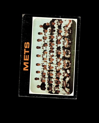 1971 Topps 641 New York Mets Team POOR #D1,416203 | eBay