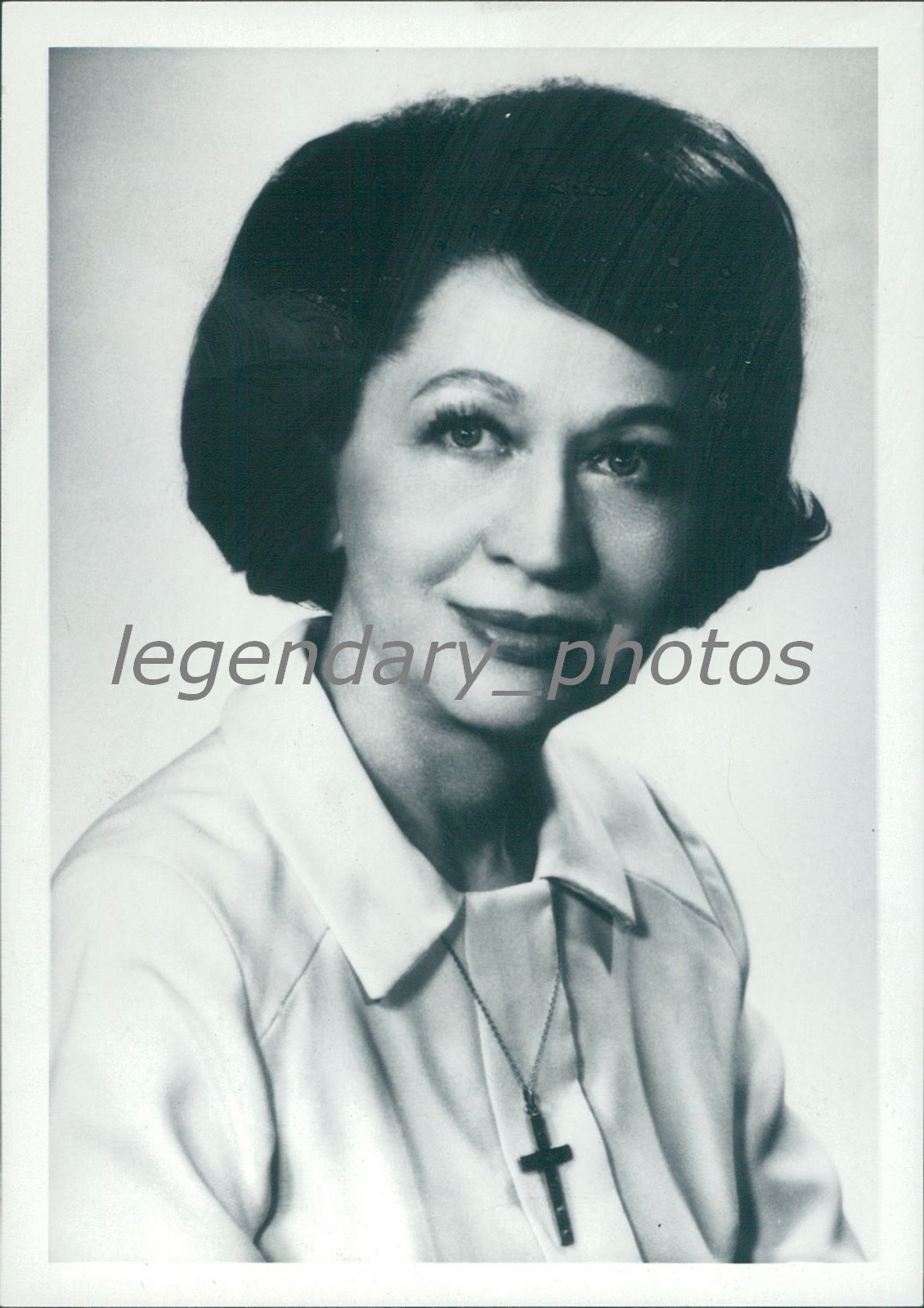 1971 Portrait of Astrologer Jeane Dixon Original News Service Photo | eBay