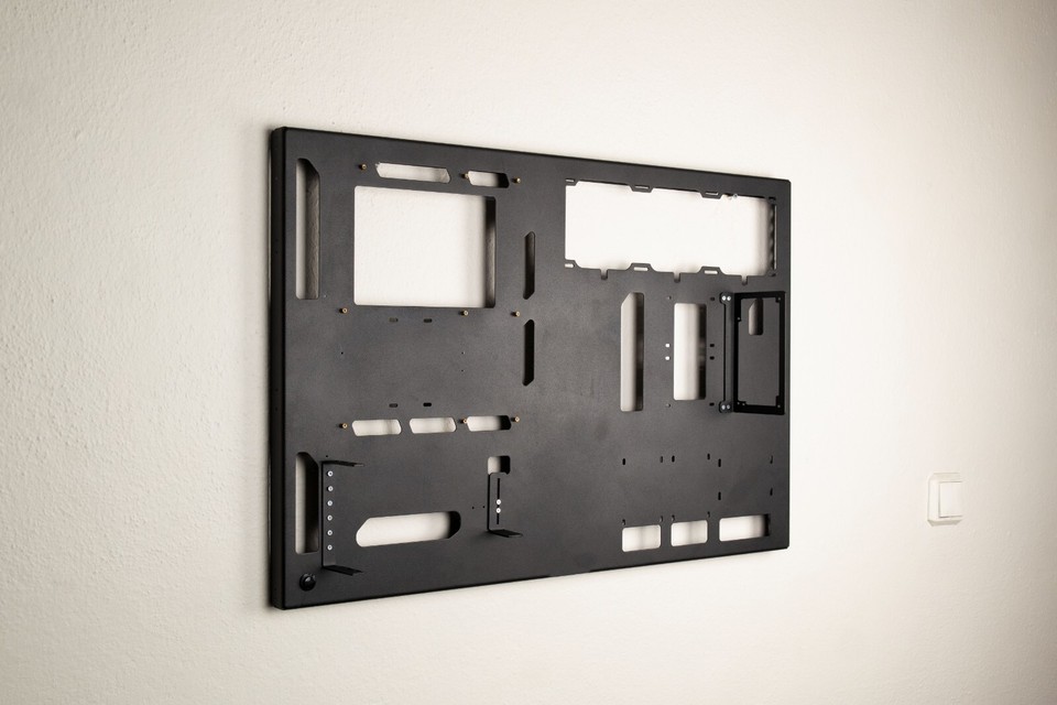 ABKCase Wall Computer Case, Computer Wall Mount,Premium Wall-Mountable ...