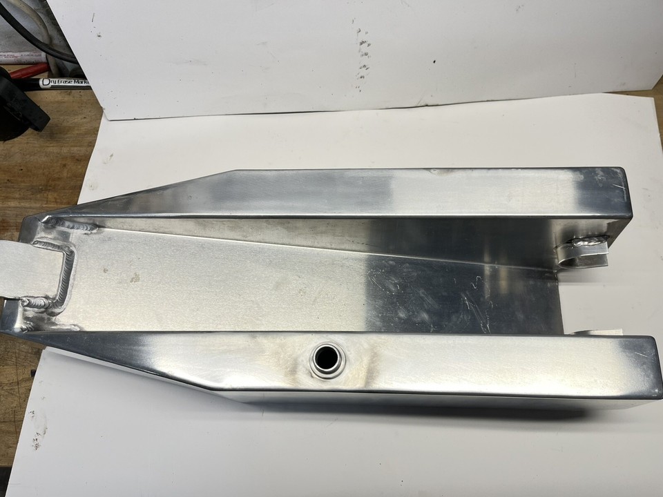 ALUMINIUM HAND MADE FUEL GAS TANK BOARD TRACK CAFE RACER HONDA SUZUKI ...