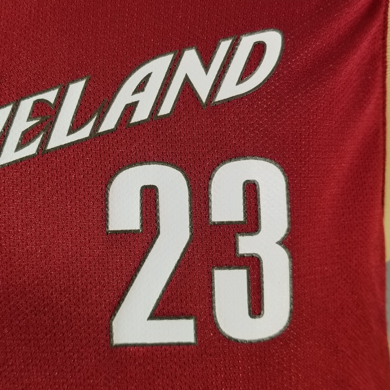 Reebok NBA Cleveland Cavaliers jersey youth large red 23 Edwin James | eBay