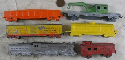 Vintage 1930's Tootsietoy Pennsylvania Train Set | eBay