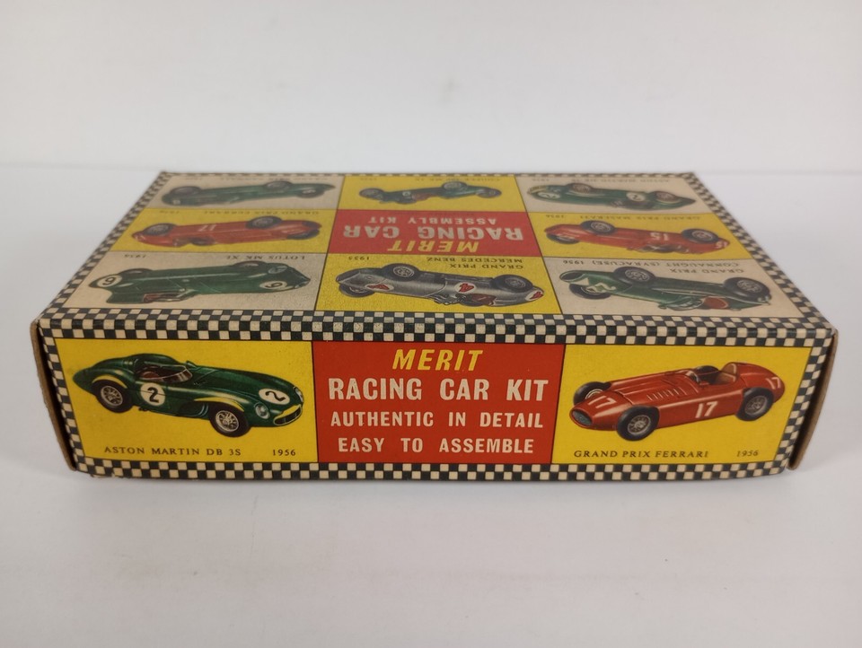 1956 CP Connaught Merit Model Kit Merit Racing Car Assembly Kit Parts ...