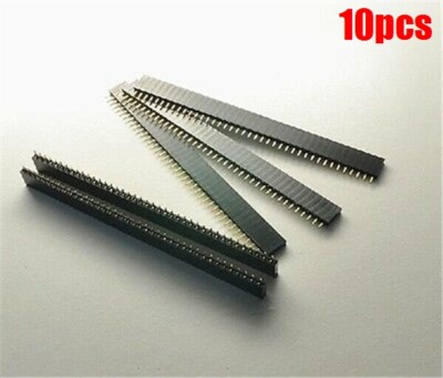 10Pcs 40 Pin 1X40 Female 2.54 Socket Connector New Ic mc | eBay