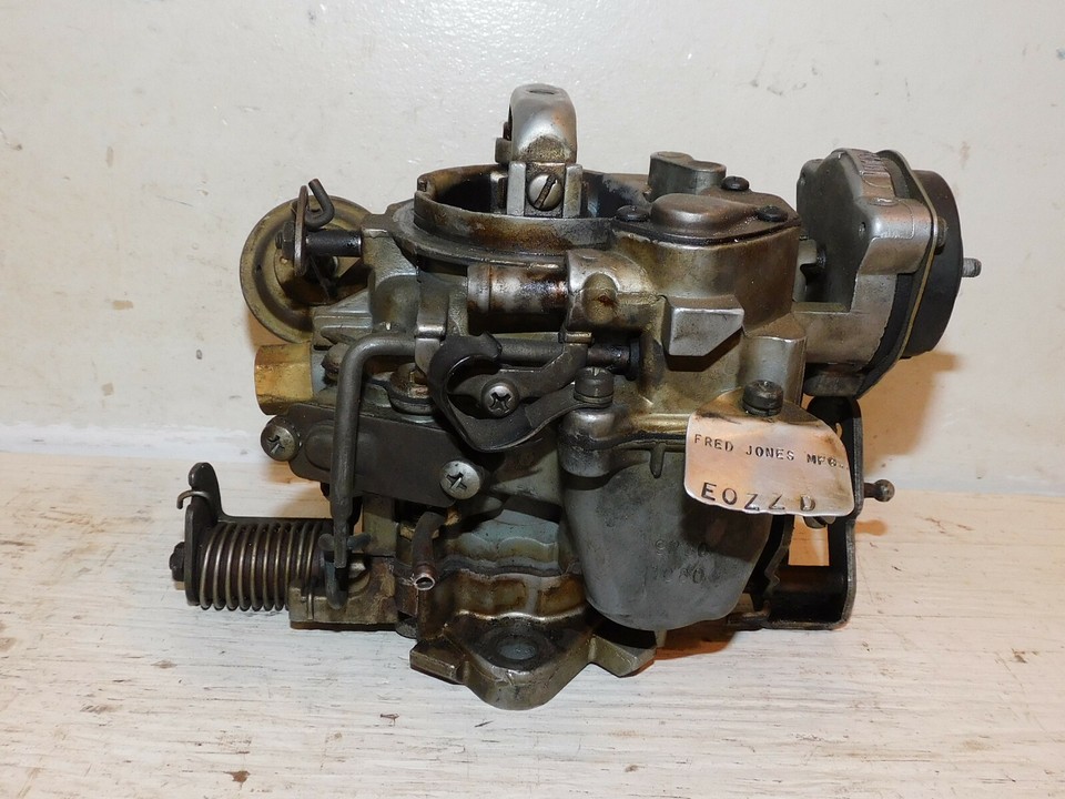 1980 Ford Mustang Fairmont Mercury Capri Zephyr ORIG 200 HOLLEY 1V ...
