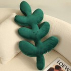 Green Plant Pillow Home Philodendron Leaf Nature Neck Pillow Travel | eBay
