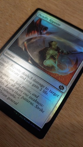 Deadly Riposte (5/287) Foil Magic the Gathering card | eBay